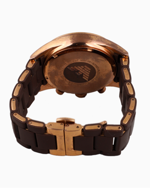 Relógio Emporio Armani Original AR5890 Marrom Masculino