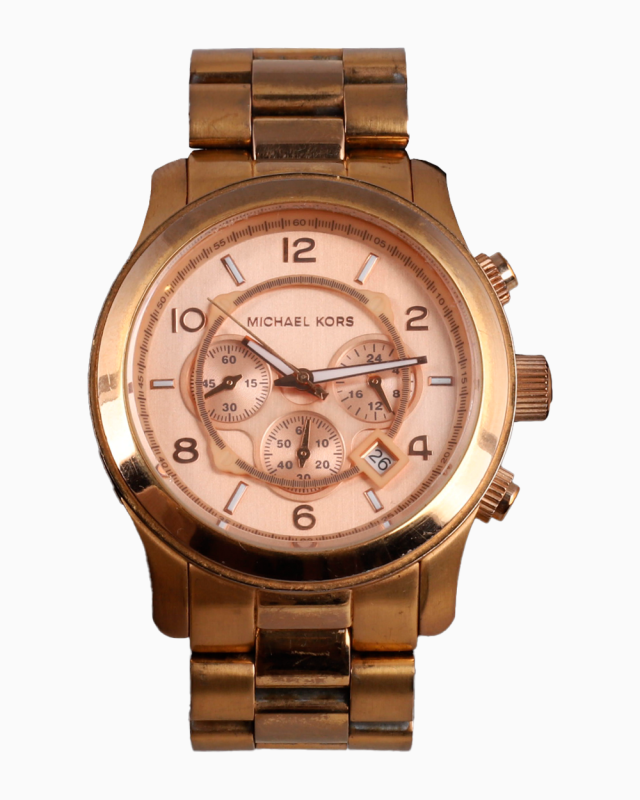 Relógio Michael Kors Original MK8096 Dourado Masculino