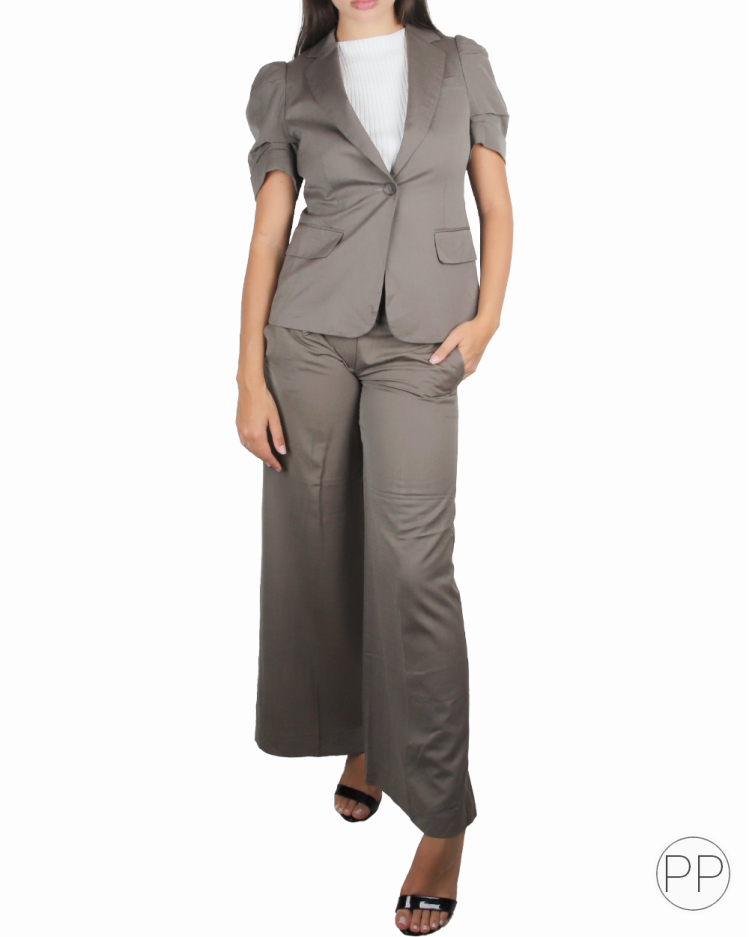 Terno BCBG Original Cinza Feminino