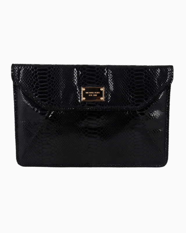 Capa Para Mackbook Air 11 Michael Kors Original Python Preta Feminina