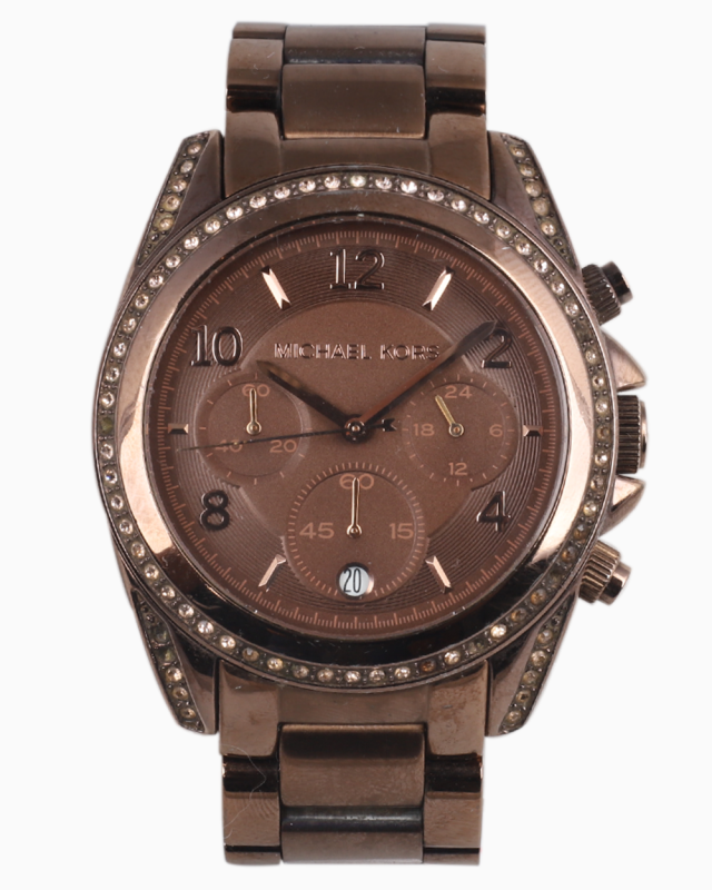 Relógio Michael Kors Original MK5493 Bronze Feminino