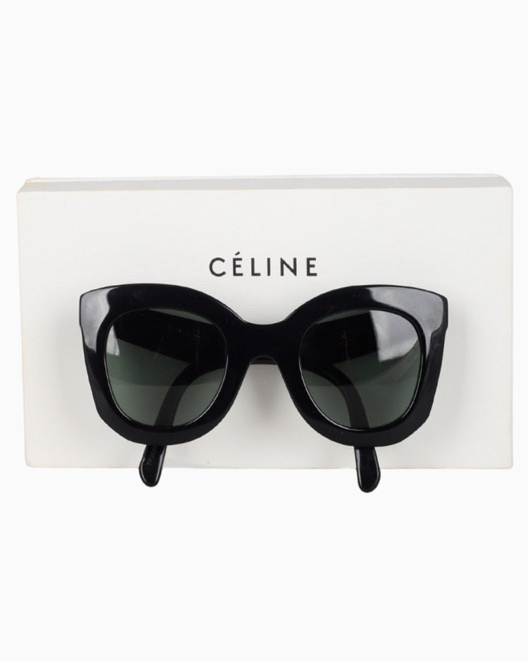 Óculos de Sol Celine Original CL4005IN Preto Feminino