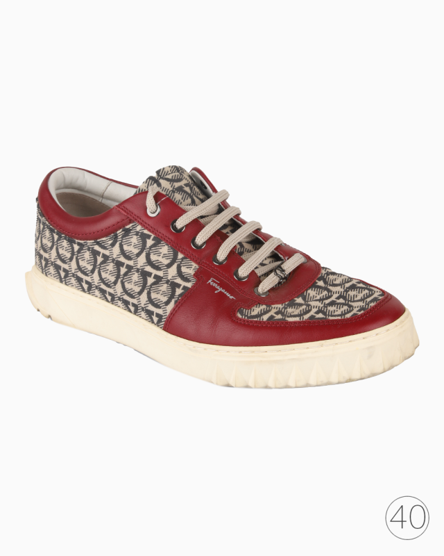 Tênis Salvatore Ferragamo Original Scuby Estampado Masculino