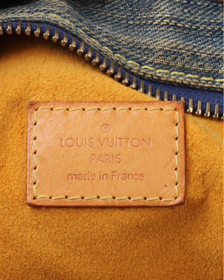 Bolsa Louis Vuitton Original Neo Cabby GM Denim Azul Feminina