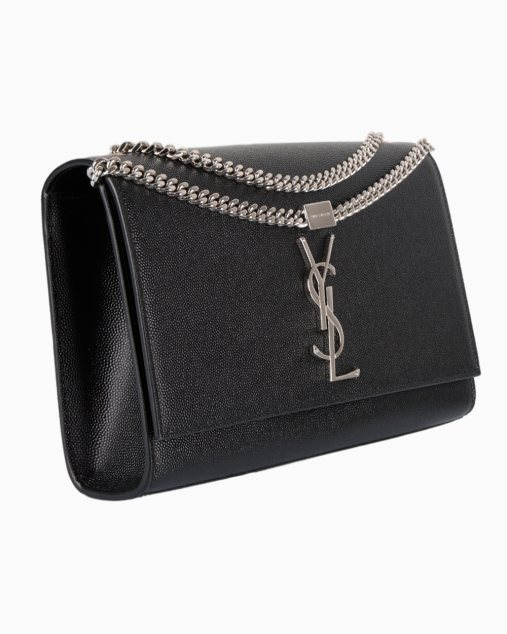 Bolsa Saint Laurent Original Kate Preta Feminina
