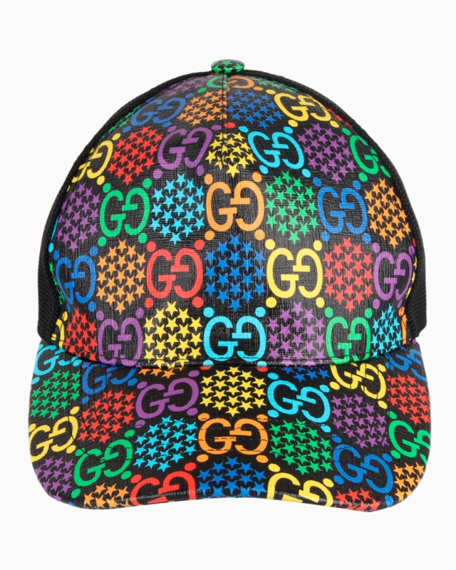 Boné Gucci Original Psychedelic GG Baseball Colorido Masculino