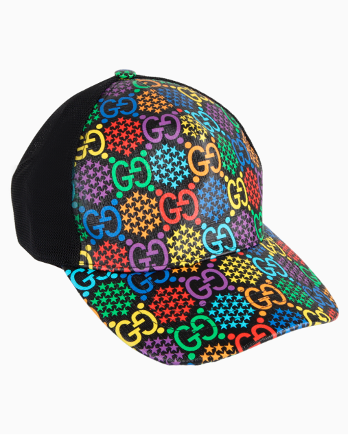 Boné Gucci Original Psychedelic GG Baseball Colorido Masculino