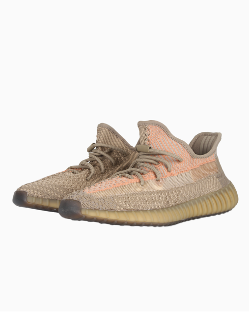 Tênis Yeezy Original Boost 350 V2 Sand Taupe Bege Masculino