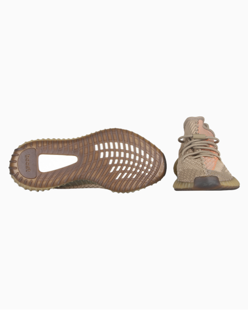 Tênis Yeezy Original Boost 350 V2 Sand Taupe Bege Masculino