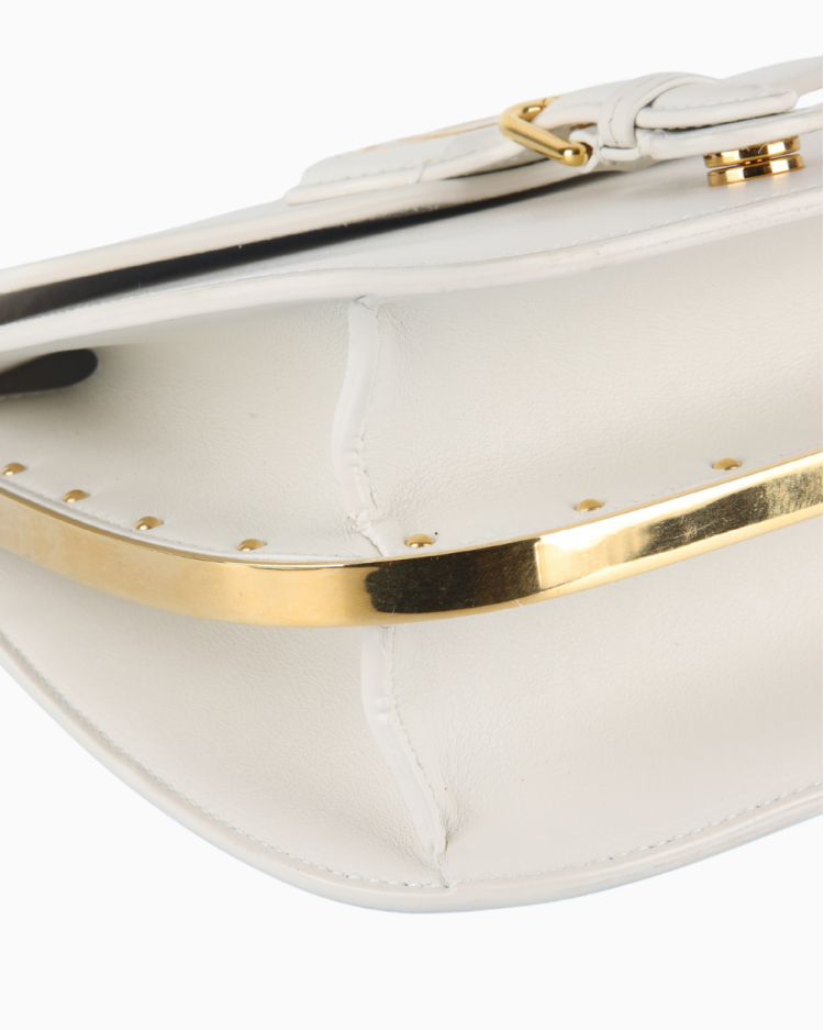 Bolsa Dior Original Bobby Frame Off White Feminina