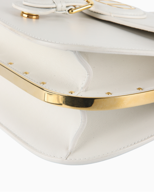 Bolsa Dior Original Bobby Frame Off White Feminina