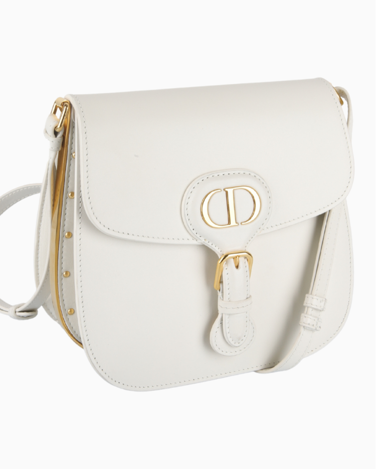 Bolsa Dior Original Bobby Frame Off White Feminina