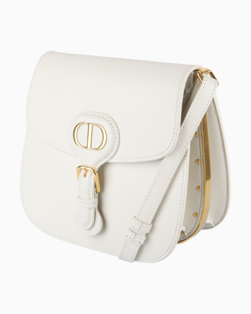 Bolsa Dior Original Bobby Frame Off White Feminina