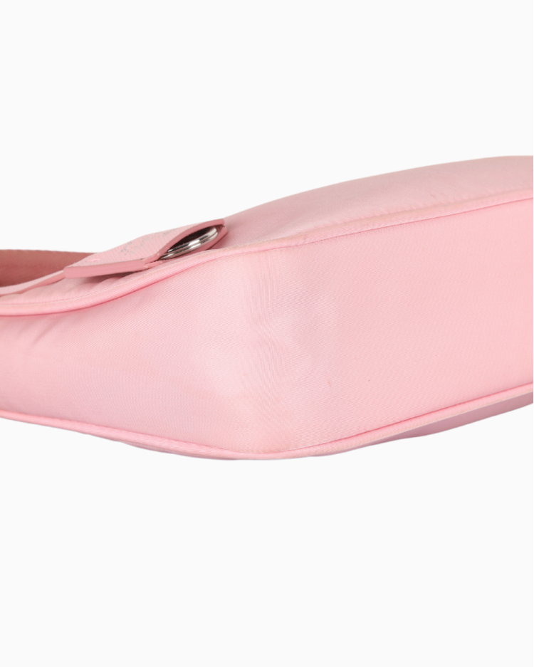 Bolsa Prada Original Re-Edition 2000 Rosa Feminina