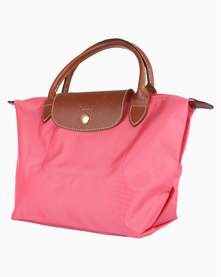 Bolsa Longchamp Original Le Pliage S Rosa Feminina