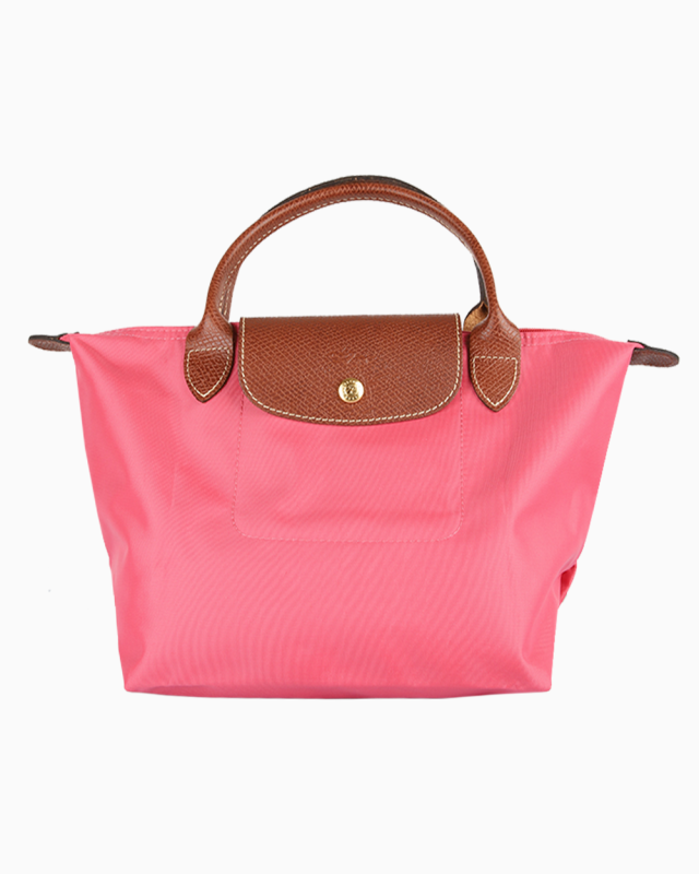 Bolsa Longchamp Original Le Pliage S Rosa Feminina