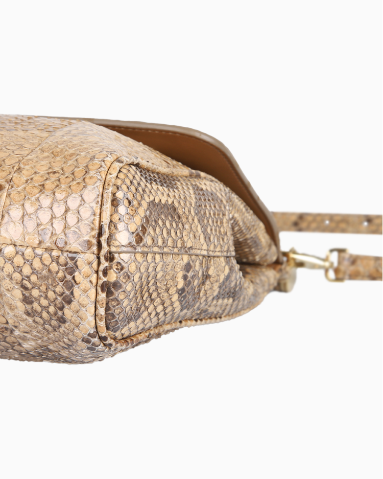 Bolsa Dolce & Gabbana Original Python Miss Sicily Animal Print Feminina