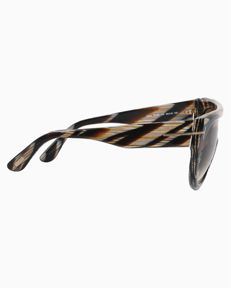 Óculos de Sol Tom Ford Original Alana TF360 Mesclado Tricolor Feminino