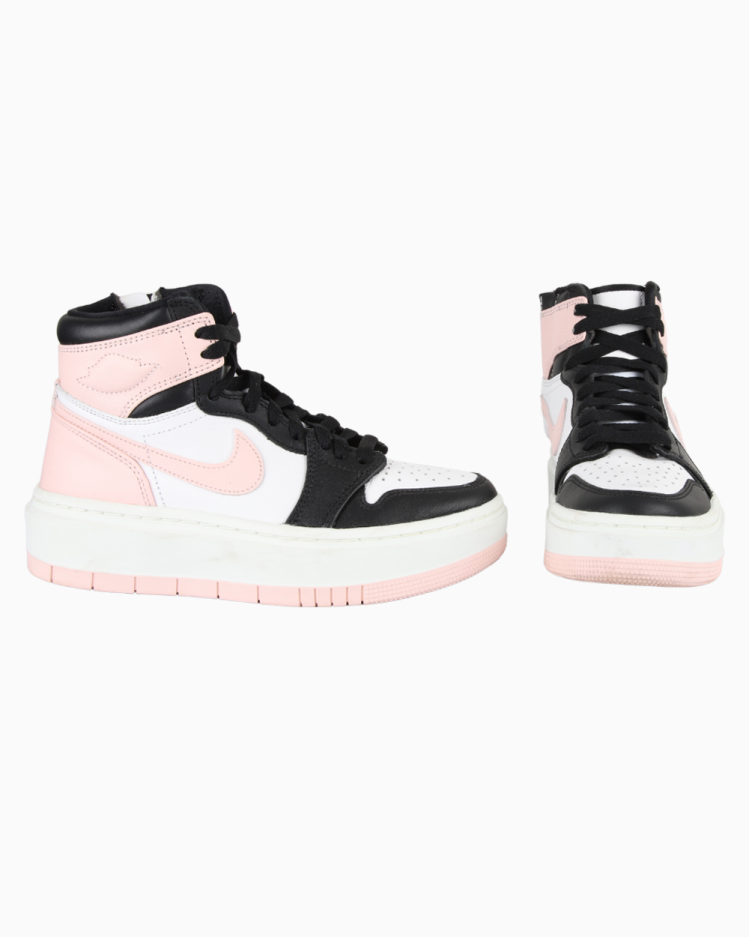 Tênis Nike Original Air Jordan 1 Elevate High Rosa Feminino