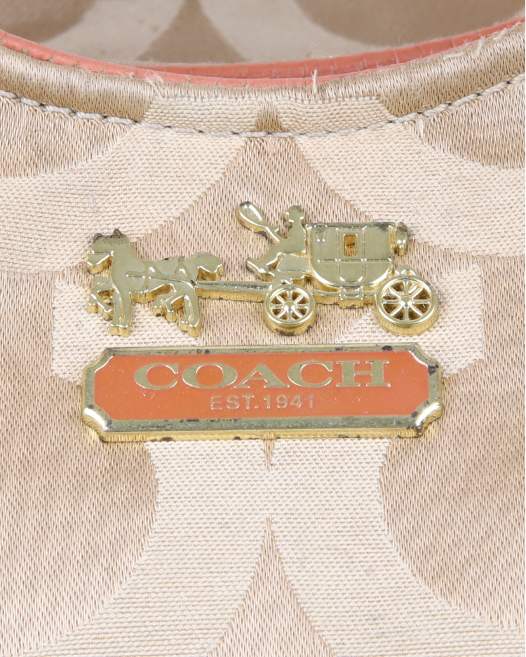 Bolsa Coach Original Madison Maggie Canvas In Signature Bege Feminina