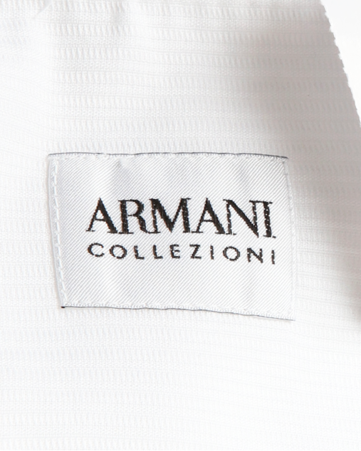 Camisa Armani Collezioni Original Algodão Branca Masculina