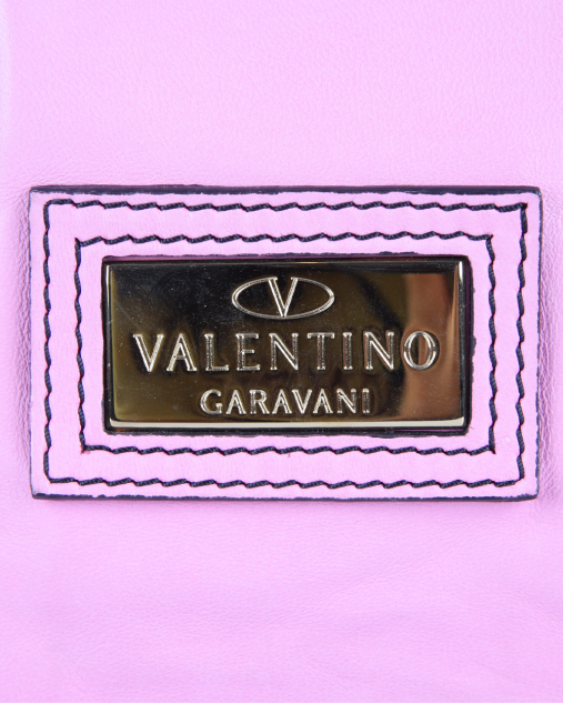 Bolsa Valentino Original Flower Tote Rosa Feminina