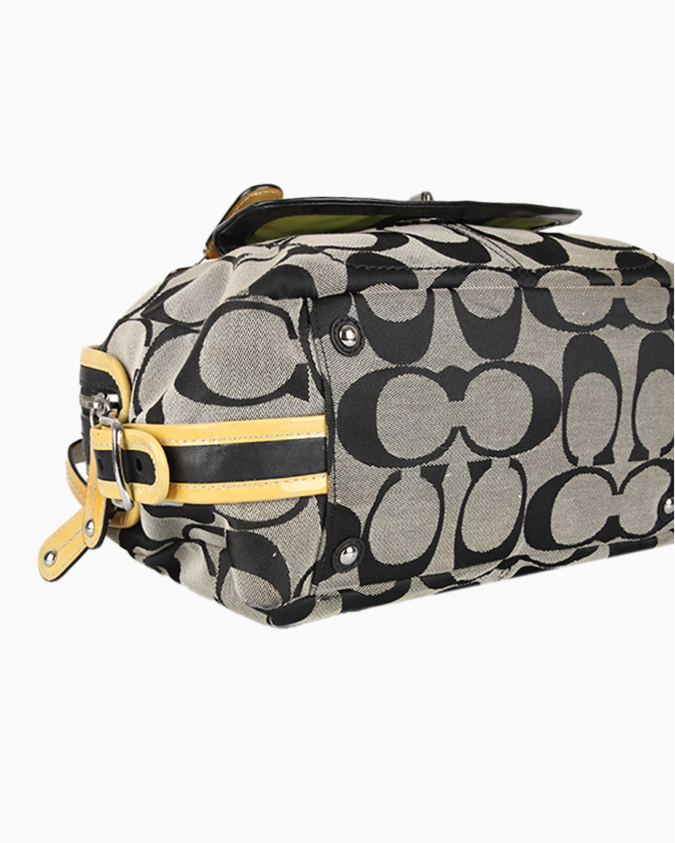 Bolsa Coach Original Bonnie Signature Monograma Feminina