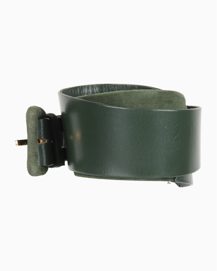 Cinto Mixed Original Couro Verde Feminino