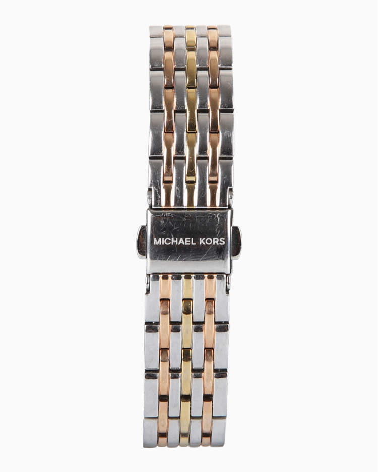 Relógio Michael Kors Original MK-4394 Cristais Dourado e Prata Feminino