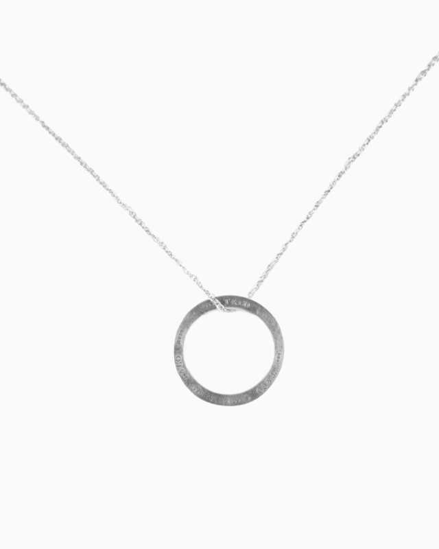 Colar Tiffany & Co. Original 1837™ Circle Prata 925 Feminino