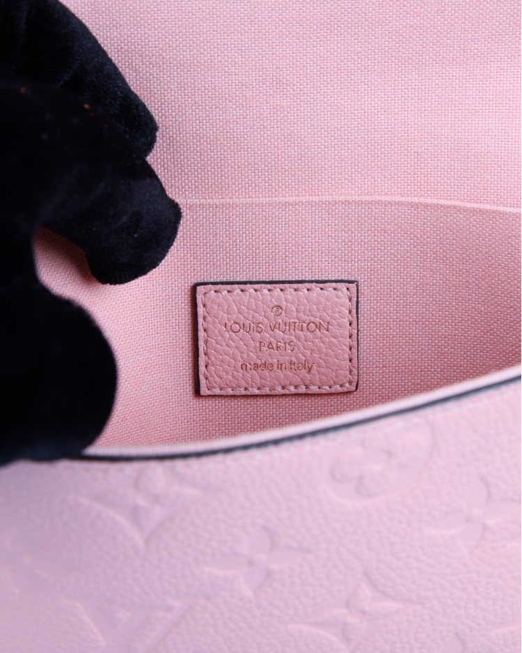 Bolsa Louis Vuitton Pochette Félicie Monogram Empreinte Rosa Feminina