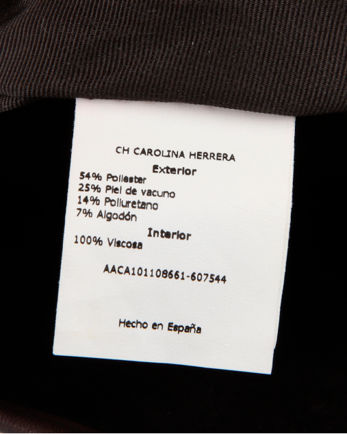 Bolsa Carolina Herrera Original HC Tote Canvas Monograma Feminina