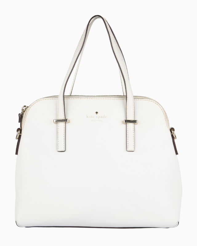 Bolsa Kate Spade Original Maise Satchel Branca Feminina