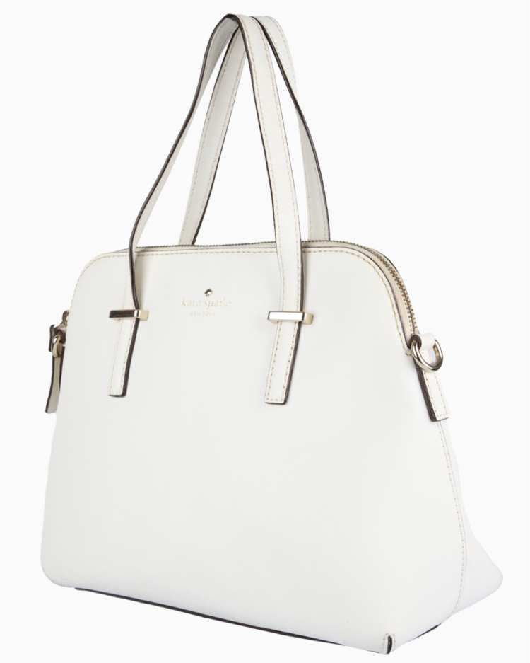 Bolsa Kate Spade Original Maise Satchel Branca Feminina