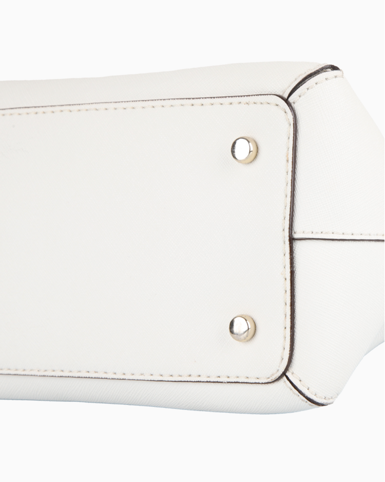 Bolsa Kate Spade Original Maise Satchel Branca Feminina