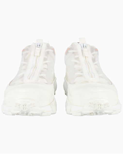 Tênis Burberry Original Arthur Zip Branco Masculino