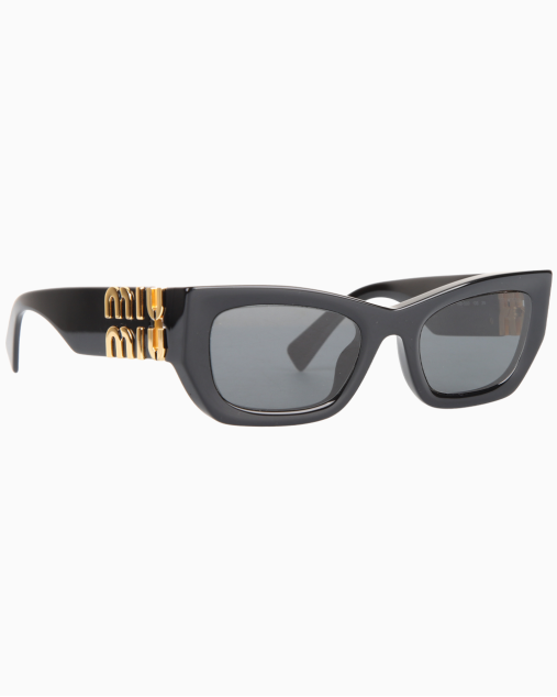 Óculos de Sol Miu Miu Original SMU 09W Preto Feminino