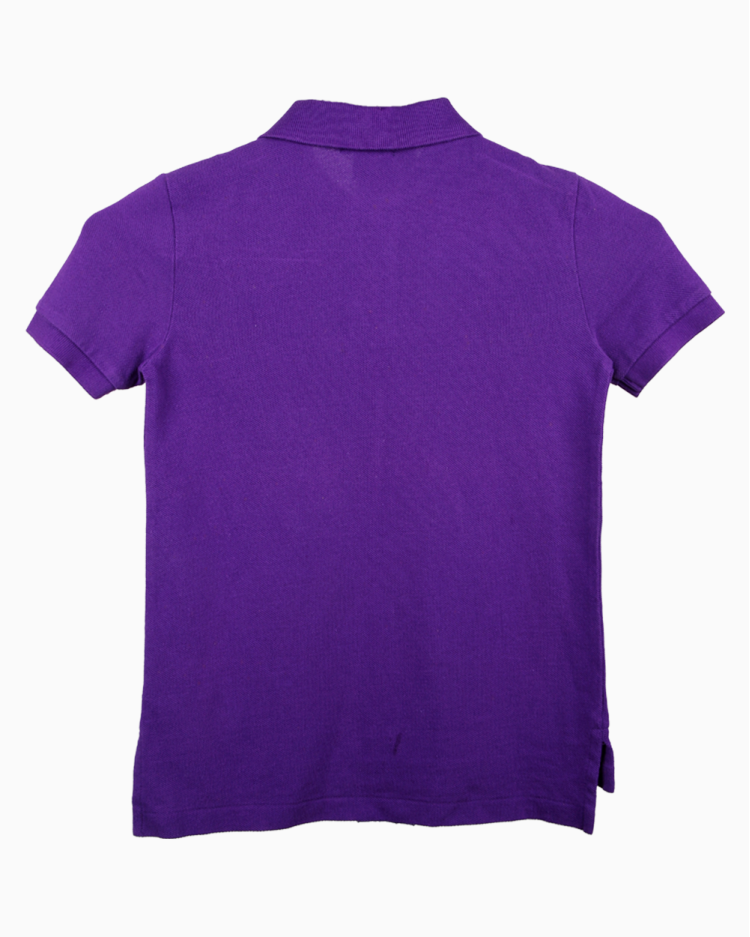 Camisa Polo Infantil Ralph Lauren Original Roxa