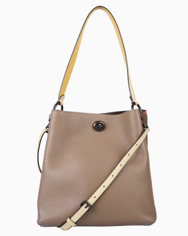 Bolsa Coach Original Willow Bucket Colorblock Feminina