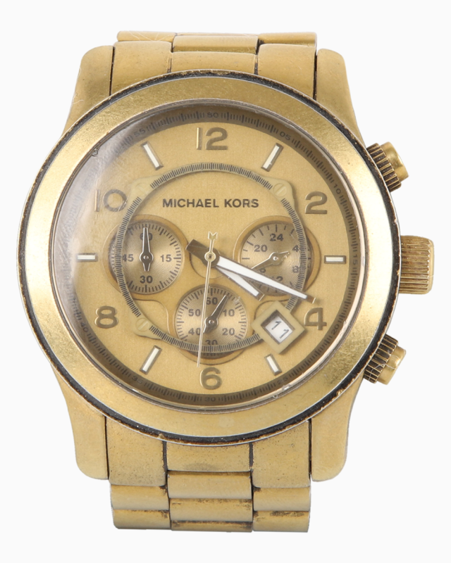 Relógio Michael Kors Original MK-8227 Dourado Masculino