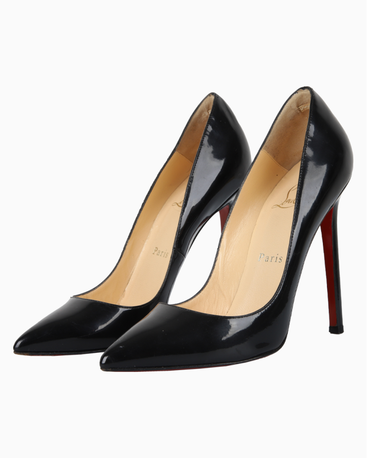 Scarpin Louboutin Original So Kate 120 Verniz Preto Feminina