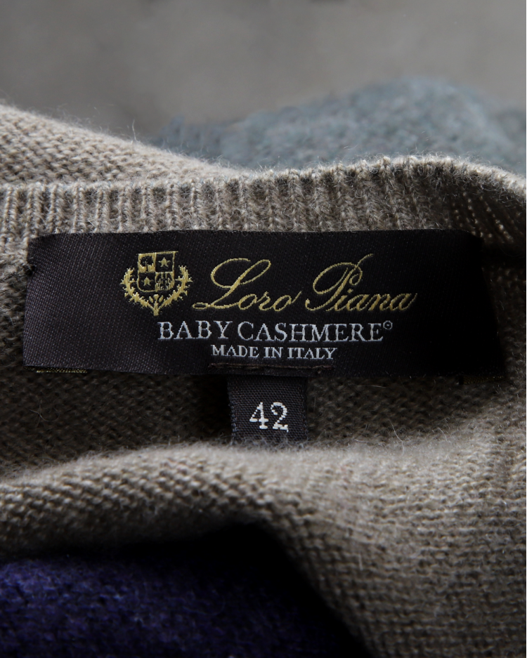 Suéter Loro Piana Original Cashmere Listrado Feminino