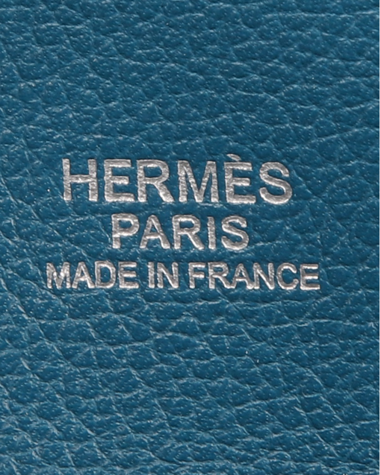 Bolsa Hermès OriginalToolbox 33 Swift Azul Marinho Feminina