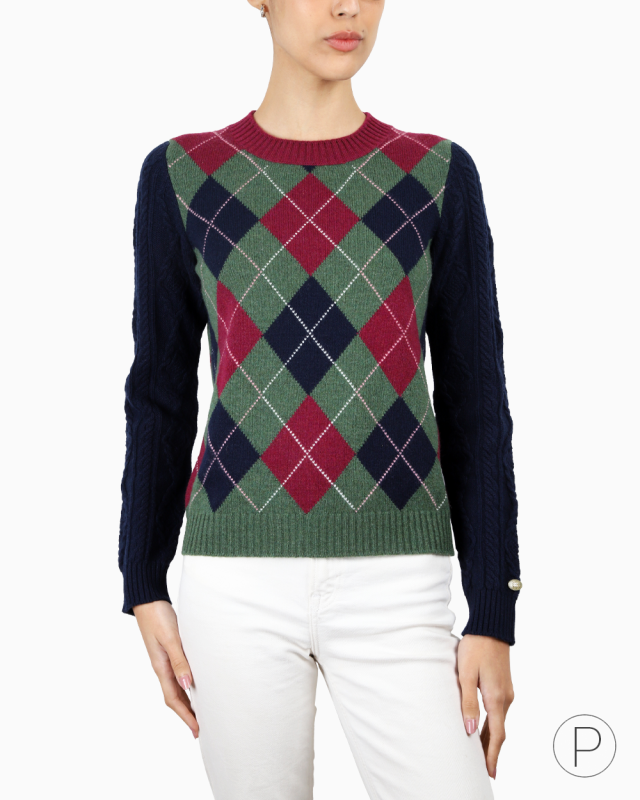 Suéter Chanel Original Cashmere Colorido Feminino