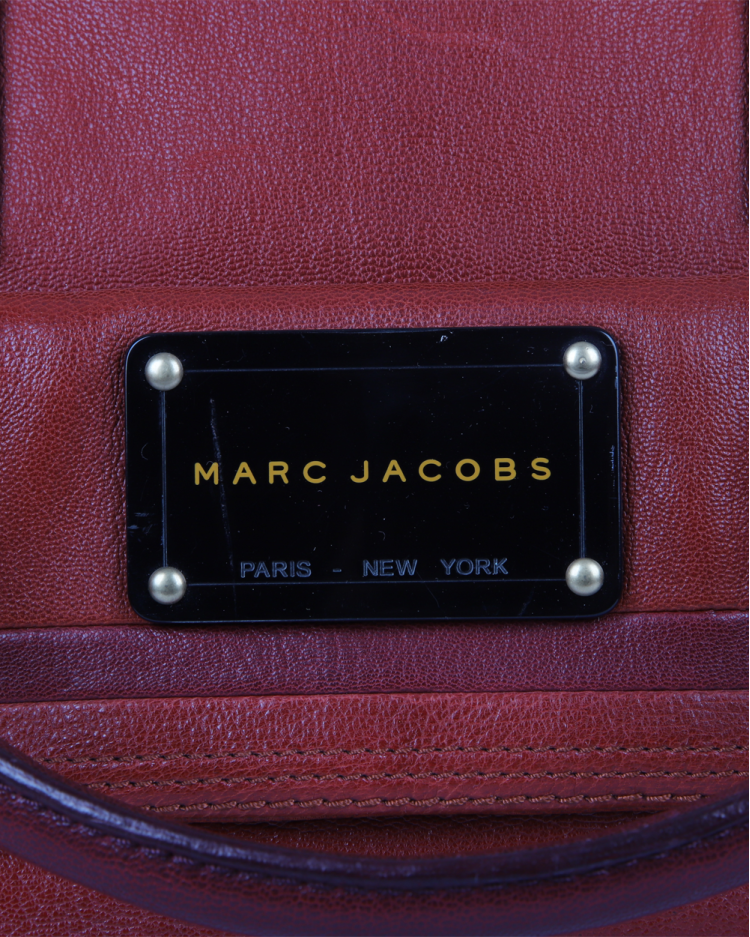 Bolsa Marc Jacobs Original Couro Terracota Feminina