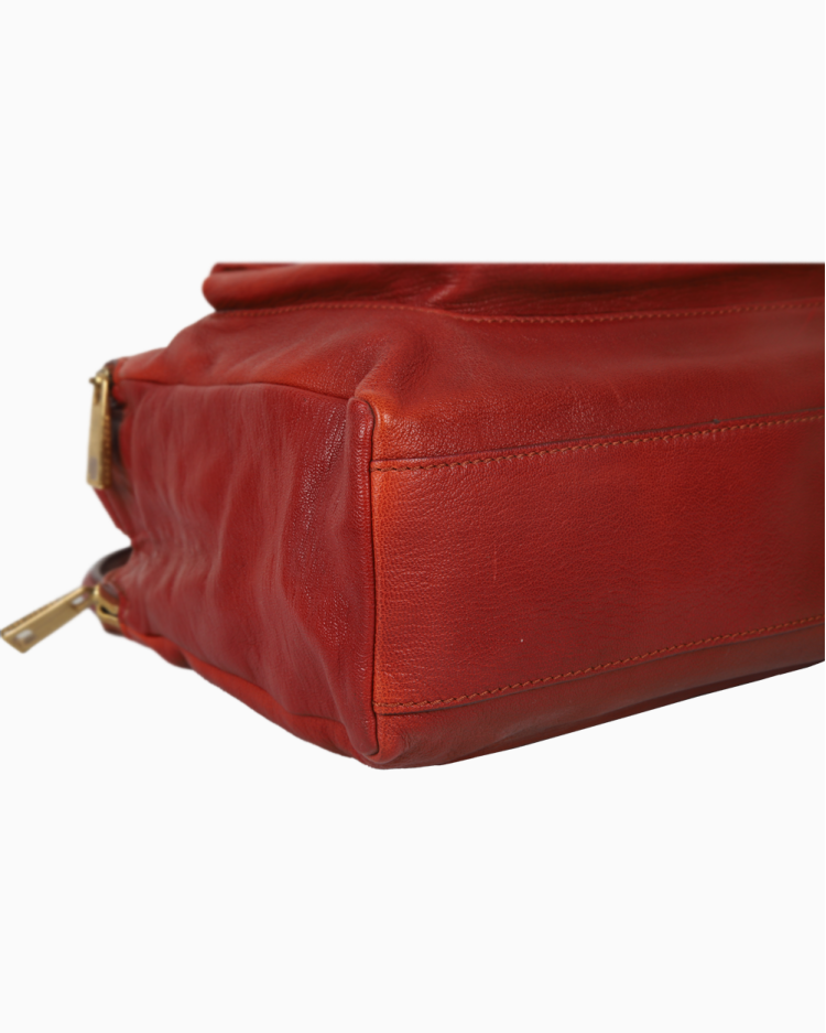 Bolsa Marc Jacobs Original Couro Terracota Feminina