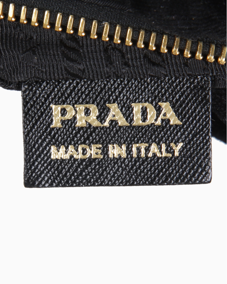 Bolsa Prada Original Mini Messenger Preta Feminina
