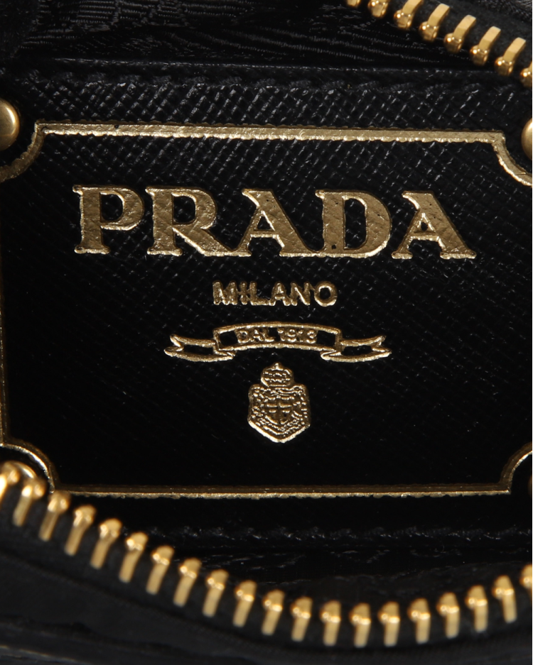Bolsa Prada Original Mini Messenger Preta Feminina