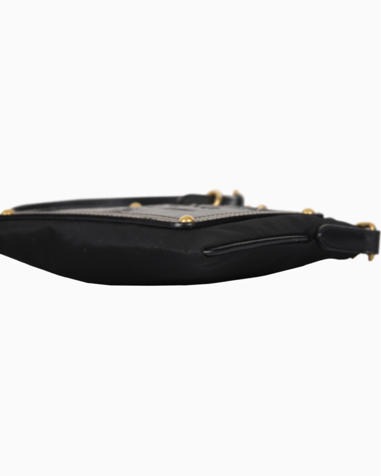 Bolsa Prada Original Mini Messenger Preta Feminina