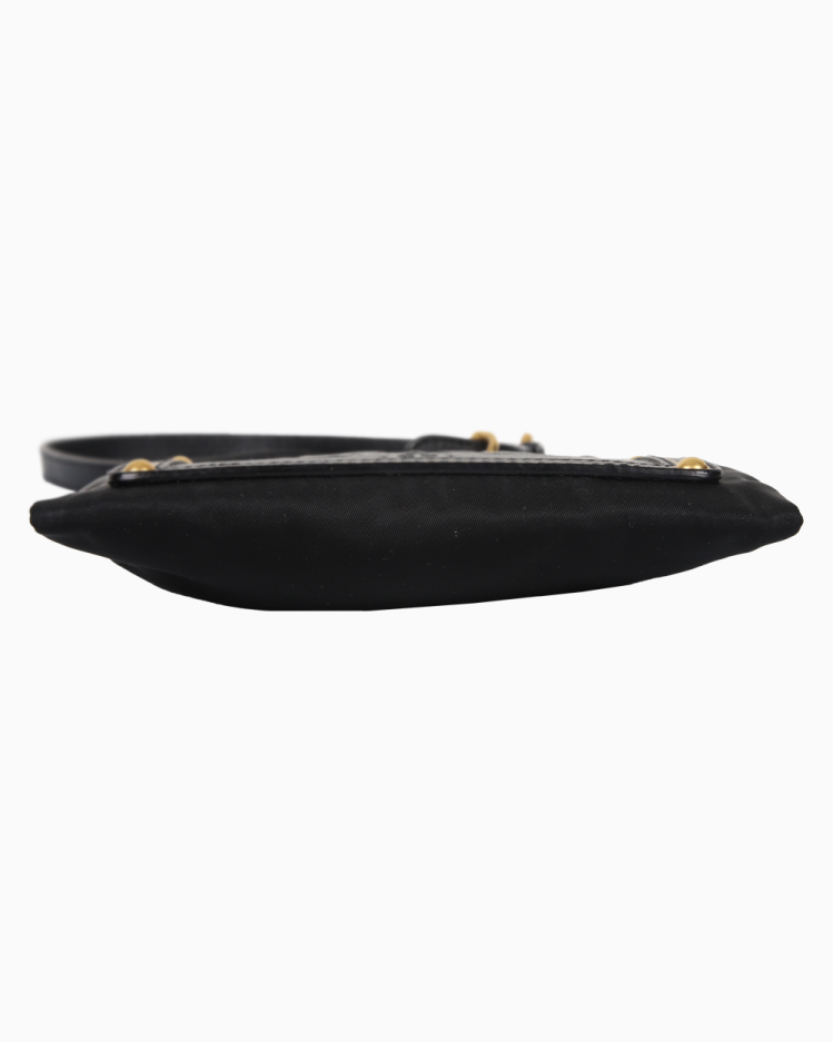 Bolsa Prada Original Mini Messenger Preta Feminina